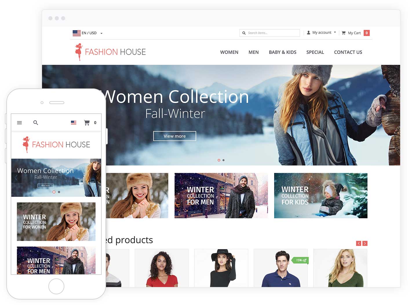 Online store design: stunning examples for your online store